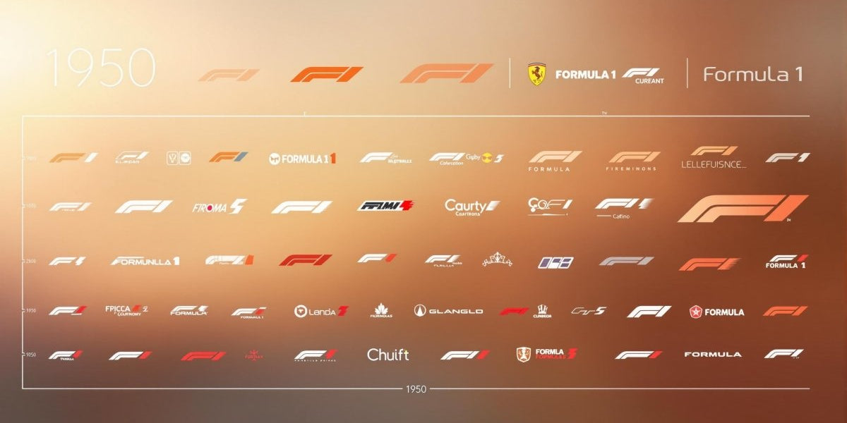 F1 Logos: Evolution Over Decades | FormulaFanatics