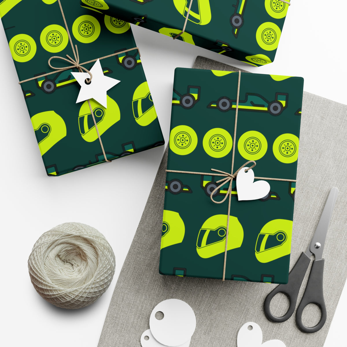 AMR Livery Inspired Wrapping Paper | FormulaFanatics